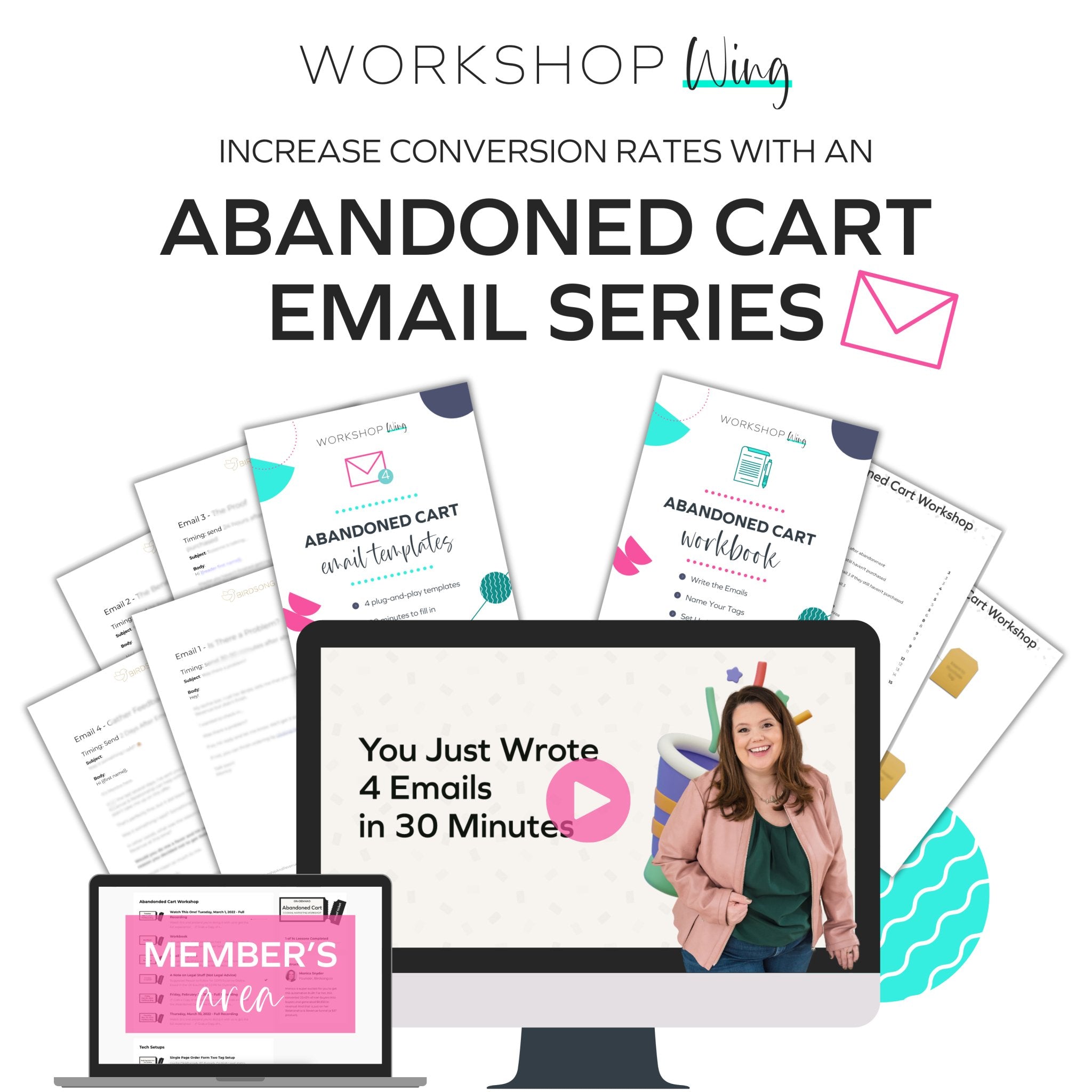 Abandoned Cart Email Series Workshop & Templates – Birdsong Shop